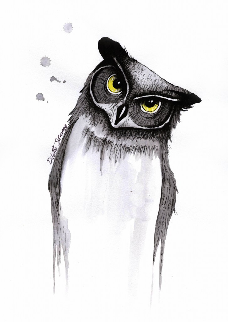 Ink pen illustrations by Diletta Strange | Pen portraits | Ink art ...