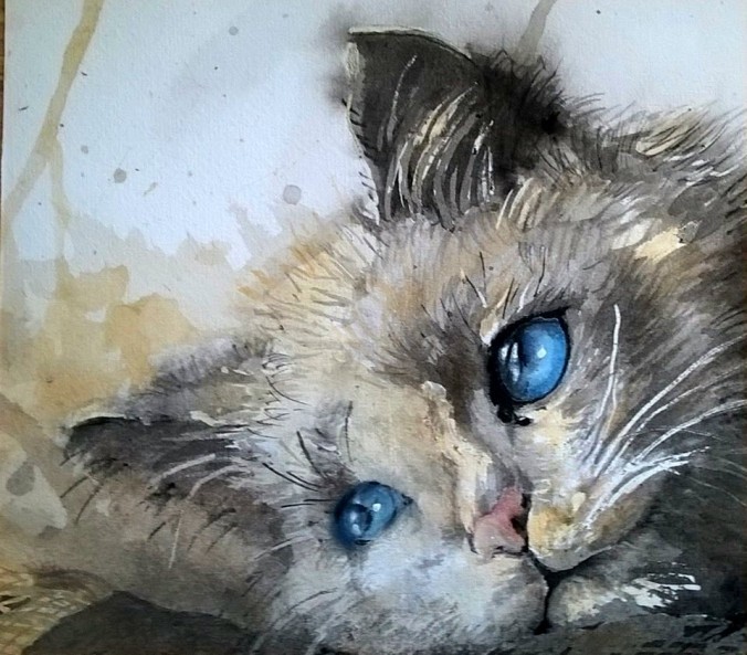 Watercolor and Oil Paintings by the artist Jurga Ryan, Lithuania ...