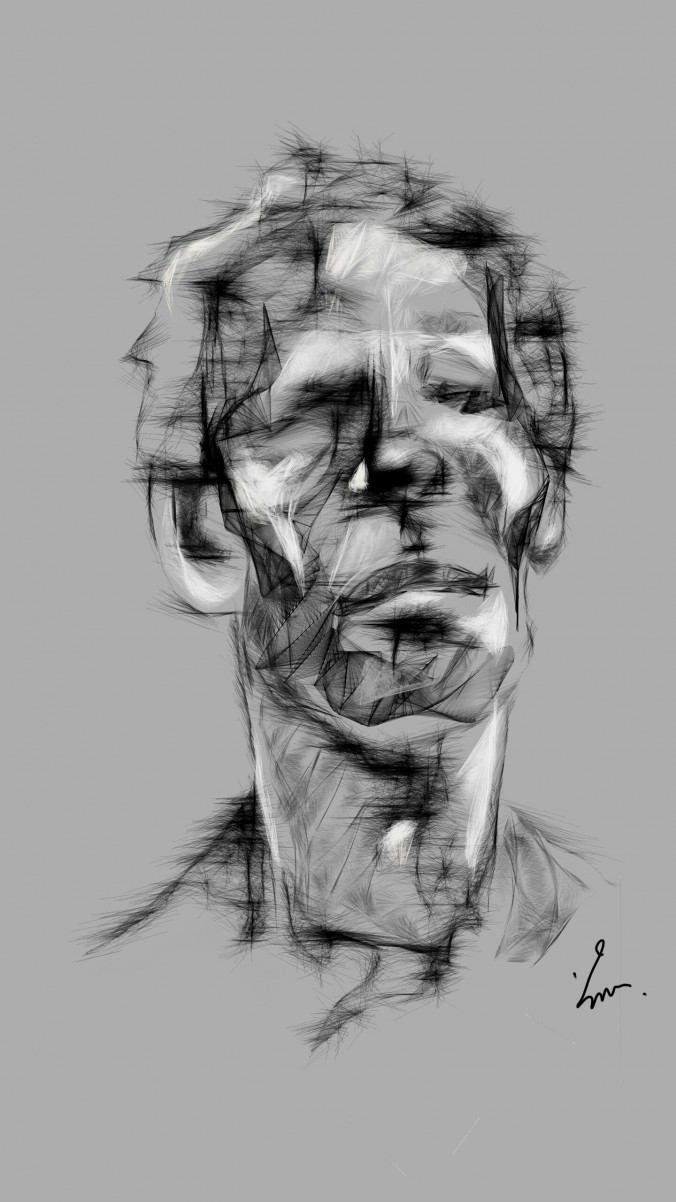 Digital art, Pencil, Charcoal drawings by the artist Mohammed Al-Nasser ...