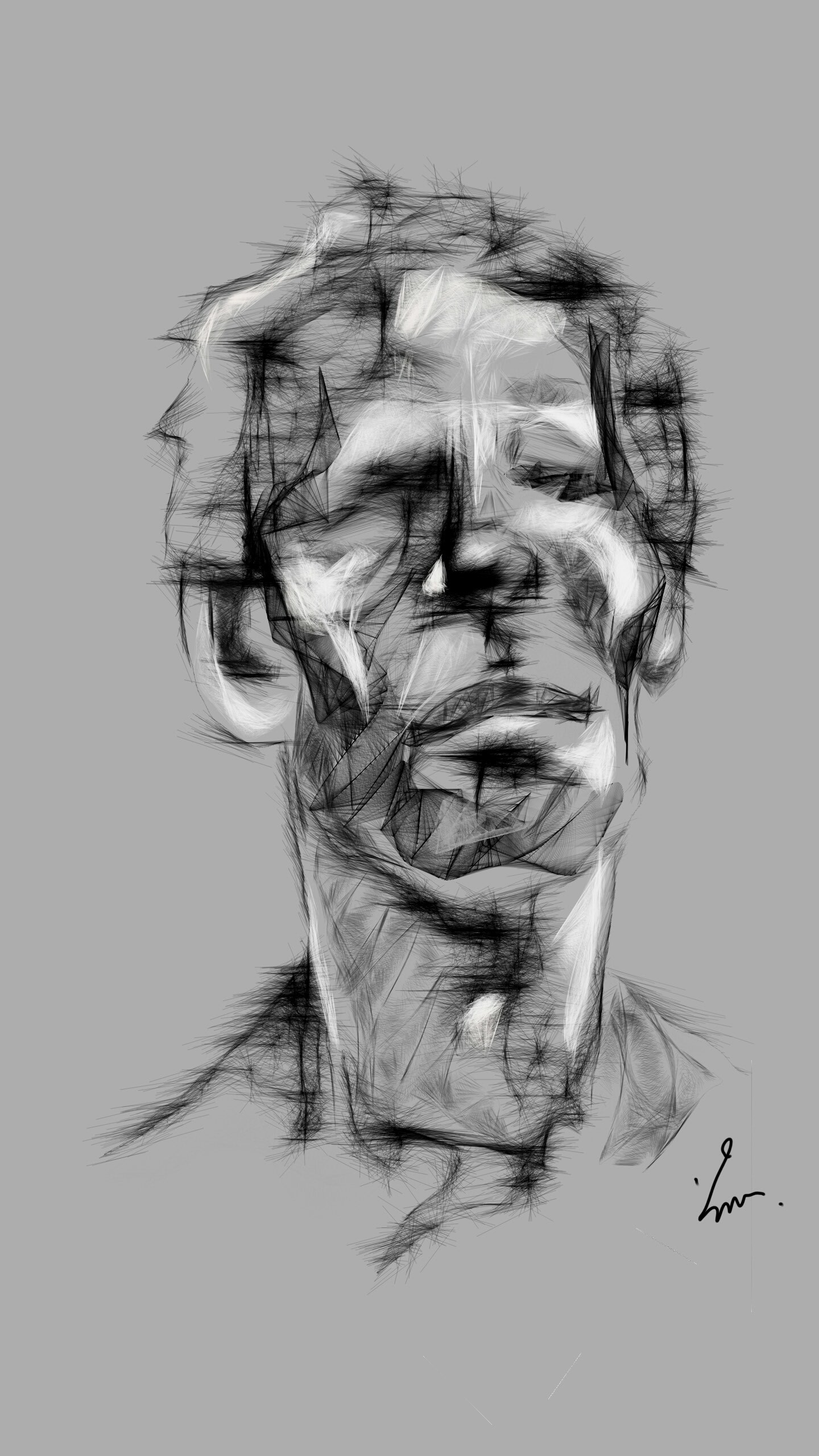 Digital art, Pencil, Charcoal drawings by the artist Mohammed Al-Nasser ...