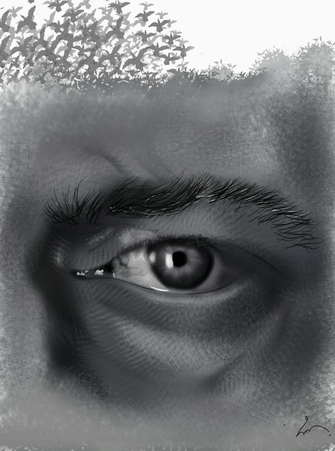 Digital art, Pencil, Charcoal drawings by the artist Mohammed Al-Nasser ...