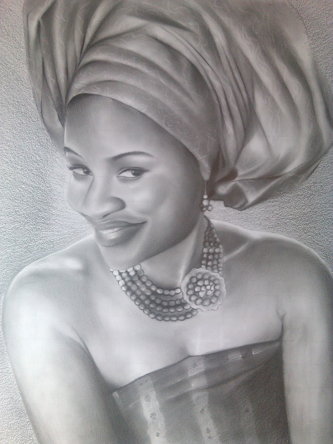 Paintings and drawings by the young artist from Nigeria Cliff Agba ...